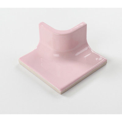 De Taille van het huisdecor - de Tegel Roze Kleur van de Lijn Ceramische Grens