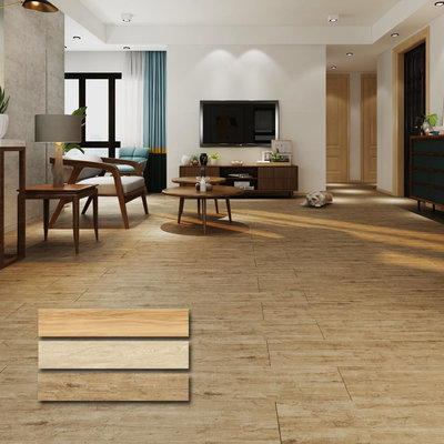 200x1200mm Matt Surface Non - het Hout van het Misstapporselein kijkt Vloer van Tegel de Bruine Grey And White Tile For