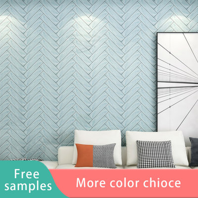 75*300mm/3x12 van de de Randkeramische tegel van de Duimgolf Badkamers van Gray Surface Wall Tile For de Lichte