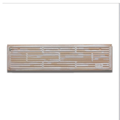5x20cm/2x8 Ceramische de Muurtegels van de duim Roze Kleur voor de Badkamers van de Dochters