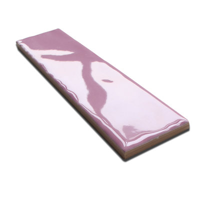 50x200mm/2x8 duim Purpere Decoratieve Ceramische Metro/Metro Tegels voor Muur