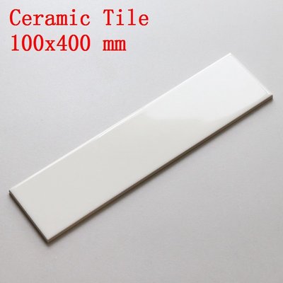 Van de de Tegel Witte Kleur van de balkonmuur Buiten de Muurtegels met Grootte 100x400mm