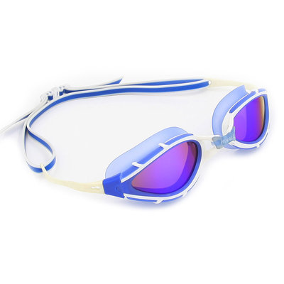 ULTRAVIOLETA proteja competir con gafas de la natación con la falda de Slicone y las lentes polarizados de la correa