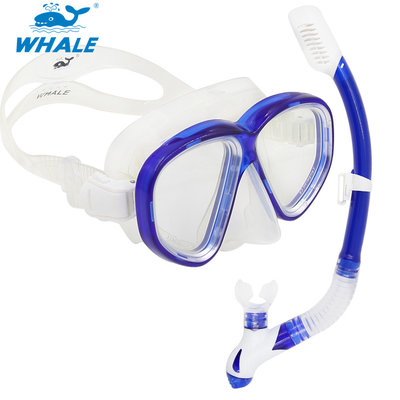 Sea Commercial Diving Equipment Mask Snorkel Set Tempered Glasses