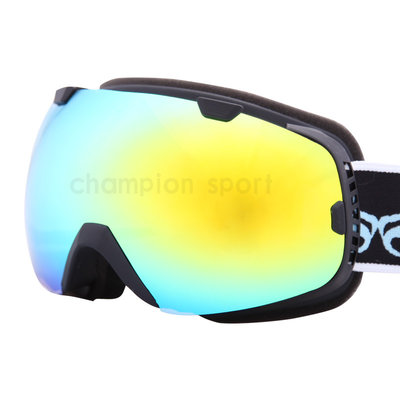 Mujeres de esquí de los hombres de la snowboard de la lente de la niebla de la nieve de las gafas de los vidrios grandes antis dobles del esquí