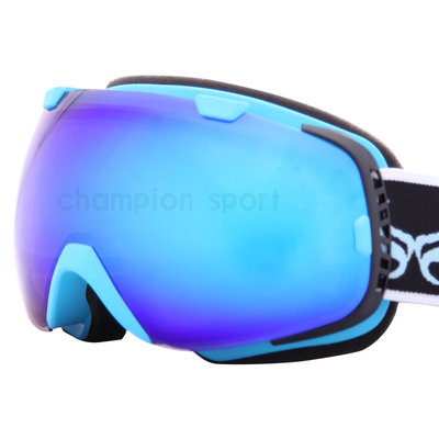 Mujeres de esquí de los hombres de la snowboard de la lente de la niebla de la nieve de las gafas de los vidrios grandes antis dobles del esquí