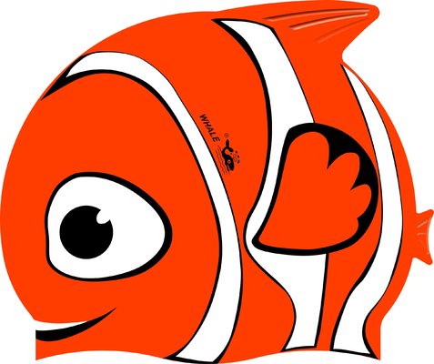 El tiburón de los pescados embroma el silicón animal de la impresión en color de los casquillos de natación unisex