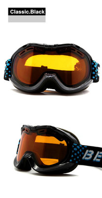 El blanco al aire libre del resbalón anti embroma las gafas ligeras planas del esquí de las gafas de la snowboard para los muchachos