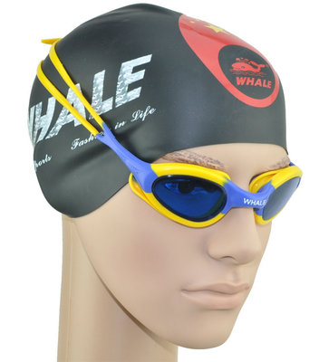 Gafas correctivas para hombre de la nadada de las gafas de la natación de la lente de la PC que compiten con