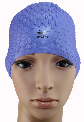 100% casquillo de la nadada del tiburón del silicón, casquillo de natación divertido, casquillos de natación del descenso del agua