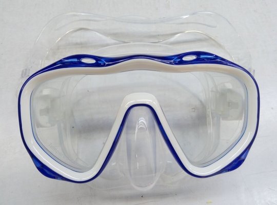 Gafas adultas del salto libre de la máscara de los buceadores con la falda suave de la correa negra del silicón