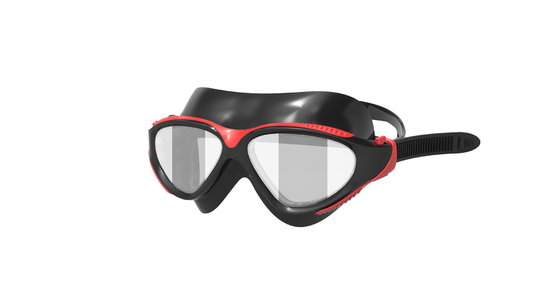Gafas que nadan duplicadas niebla anti rosada modificadas para requisitos particulares para mujer, para hombre