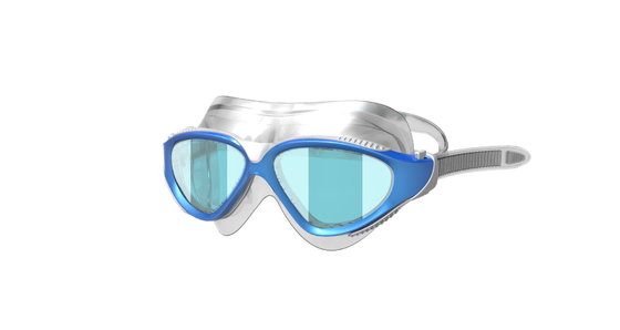 Gafas que nadan duplicadas niebla anti rosada modificadas para requisitos particulares para mujer, para hombre