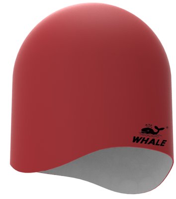 Casquillos rojos adultos de la nadada del silicón del reversible 3D de la moda para los hombres/las mujeres