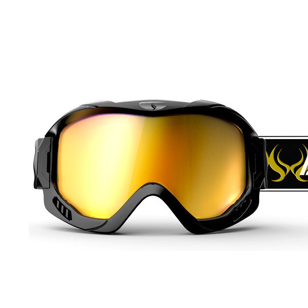 Gafas dobles duplicadas TPU modificadas para requisitos particulares del esquí de la lente para los deportes de la nieve