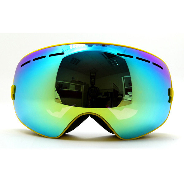 Gafas profesionales instalables del esquí de los vidrios antiniebla duales esféricos de las lentes con UV400