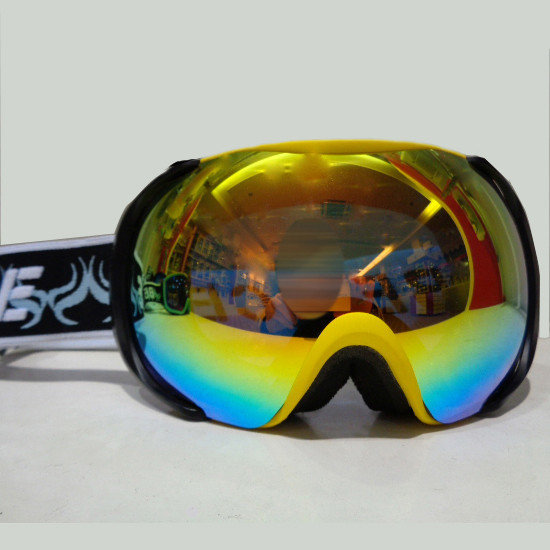 Eco amistoso refresca gafas del embarque de la nieve del espejo con la hebilla ajustada de la nariz