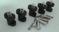 Hold down clamp for wave solder pallet and SMT fixture accessories, durostone hold down clamp,pcb tooling hold down