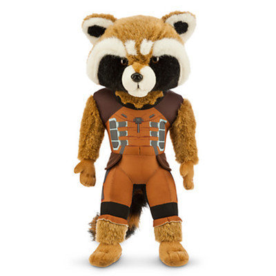 Giocattolo molle di Rockets del procione del fumetto della peluche delle bambole del giocattolo popolare della peluche