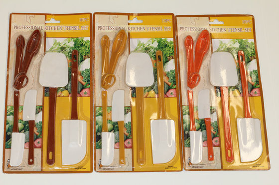 Insieme professionale di plastica dell'utensile della cucina, prodotti della cucina