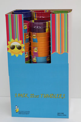 tazze di plastica della chiavetta 22OZ