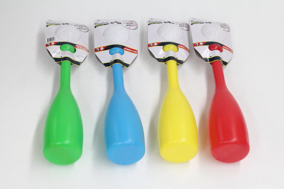 Mazza da baseball di plastica variopinta e palla messe con 14&quot; pipistrello e 3&quot; palla del diametro