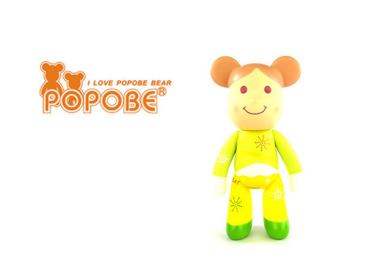 Regali dell'orso personali oggetto di promozione di marca, orso del PVC POPOBE del vinile