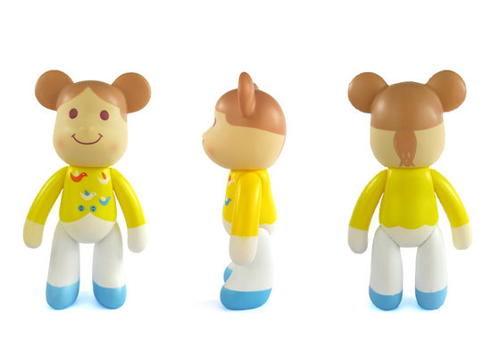 Supporto di plastica rotabile del telefono domestico della decorazione del giocattolo dell'orso della testa degli arti di POPOBE