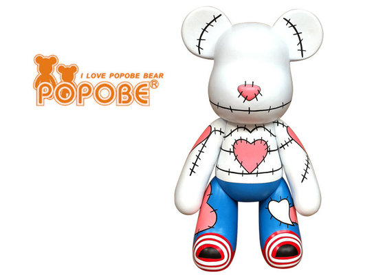 Mano domestica dell'OEM della decorazione che disegna l'orso del PVC di 80CM POPOBE per i prodotti di promozione