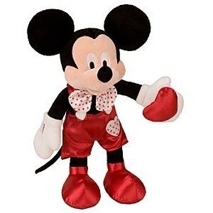 Il giorno di biglietti di S. Valentino di Cutom ha farcito la piccola bambola della peluche di Mickey Mouse dei giocattoli a 16 pollici