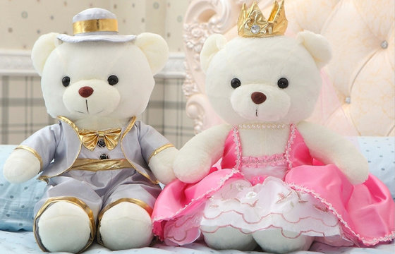 Valentine's Day / Wedding Teddy Bears Festival Toys , stuffed animals toys exquisite
