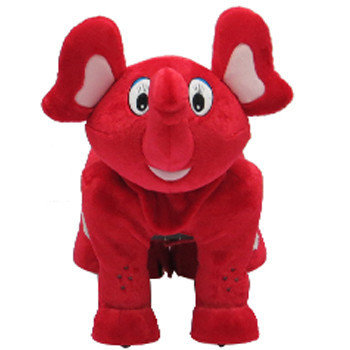 Automobile elettrica del giocattolo della peluche/automobile del giocattolo animale farcito/prezzi dell'automobile della peluche elefante di fantasia