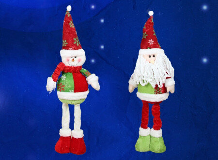 Large Santa Doll Snowman Stuffed Animals