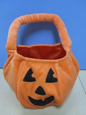 La peluche arancio su misura di Halloween gioca la borsa farcita a 12 pollici per il partito