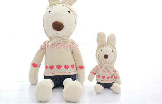 I giocattoli eared lunghi della peluche dei conigli 30CM, festa hanno farcito i giocattoli per i bambini/bambini
