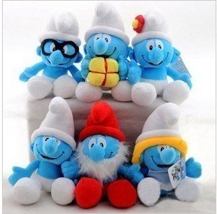 Cute and Blue Stuffed Animals Cartoon Plush Toys Baby Soft Toys