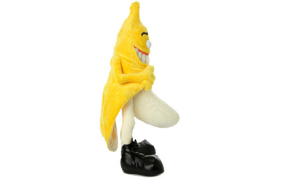 Yellow big Funny Rogue Banana custom stuffed toys Polyester Quilt Filling dolls