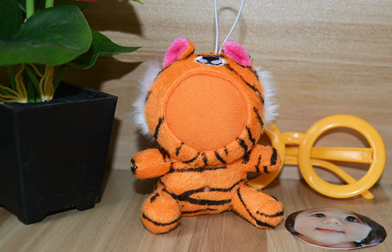 La bella rana adorabile DIY ha farcito il giocattolo del fronte della peluche 3D per il regalo di festa del bambino