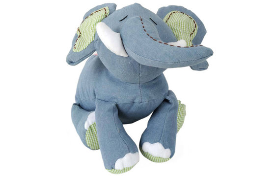 Il denim 10&quot; dell'animale farcito del formichiere del denim dell'indaco di Maison gioca lo stile d'annata