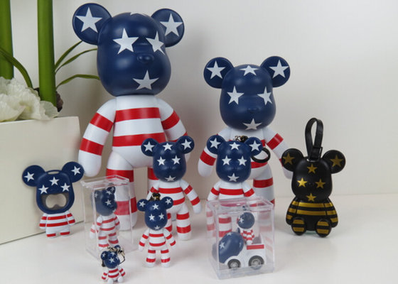 POPOBE sveglio ha personalizzato l'orso, orsi di affari POPOBE della bandiera di U.S.A. dei regali