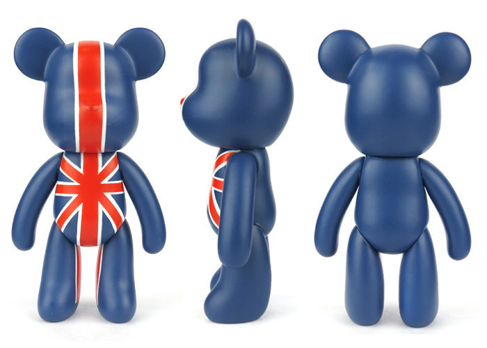 Orso rotabile della testa dell'orso &amp; del PVC POPOBE degli arti 5 Inch/14CM per il supporto domestico del telefono &amp; della decorazione