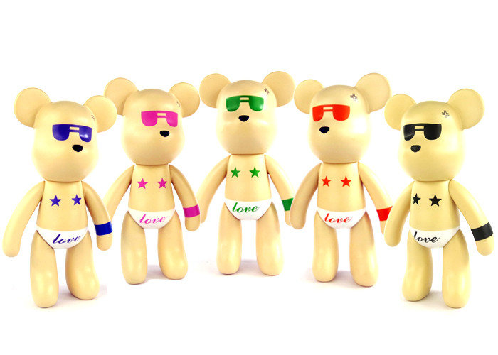 I regali di nuoto dell'orso del PVC di serie dell'estate di modo per la decorazione della stanza/regalo di Promotinal sopportano
