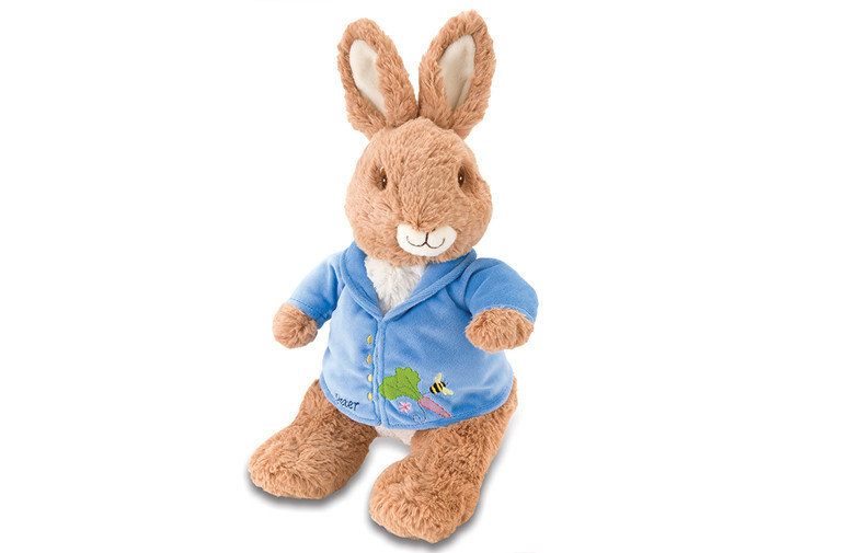 la morbidezza di 25CM Pasqua ha farcito gli animali svegli della peluche dei giocattoli su ordinazione unici della peluche del coniglio per i bambini