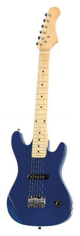 La chitarra elettrica a 34 pollici del giocattolo della corda del blu 5 dell'OEM scherza il giocattolo AGT34-ST1 di musica