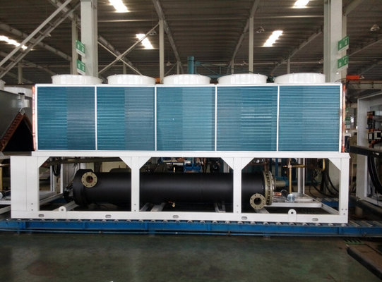 R22 gas Air cooled chiller screw type 390TR with heat pump ASWC-HC390