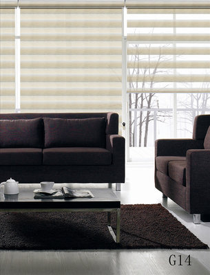 100% Polyester High Quality Indoor zebra blinds blackout Customized size