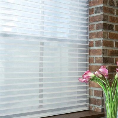 High Quality Modern dreamlike white Shangri la blind For Office Home Windows Custom