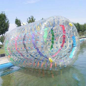 Le sport aquatique coloré de PVC joue le rouleau gonflable de l'eau pour le parc aquatique d'amusement