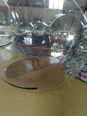 Produits gonflables uniques de la publicité, boule transparente de décoration de Noël