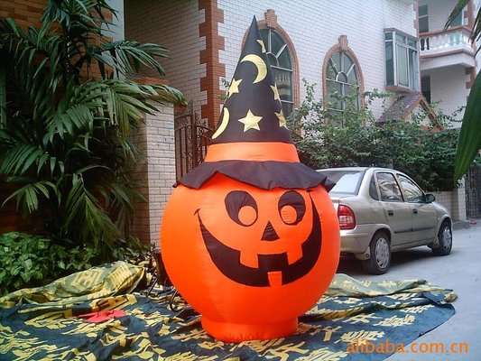 La peluche bourrée joue les jouets gonflables de Halloween de la publicité de bande dessinée gonflable de produits